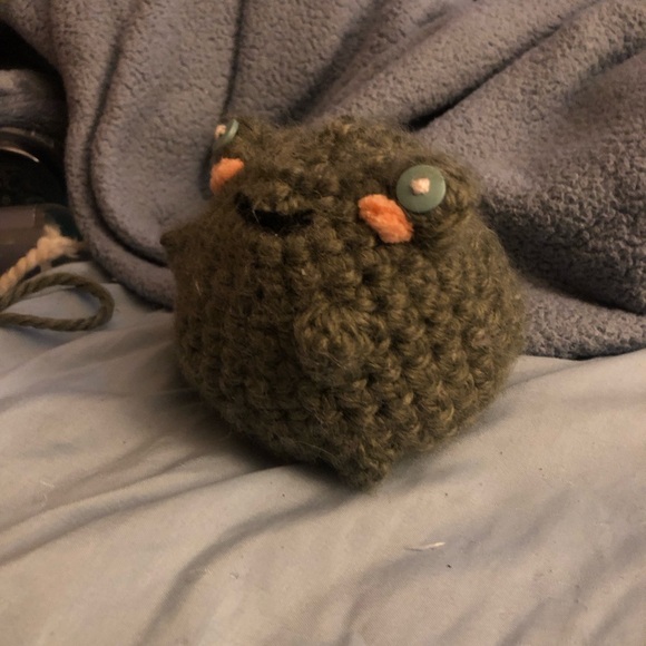 Other | Handmade Cheeky Frog Plush | Poshmark
